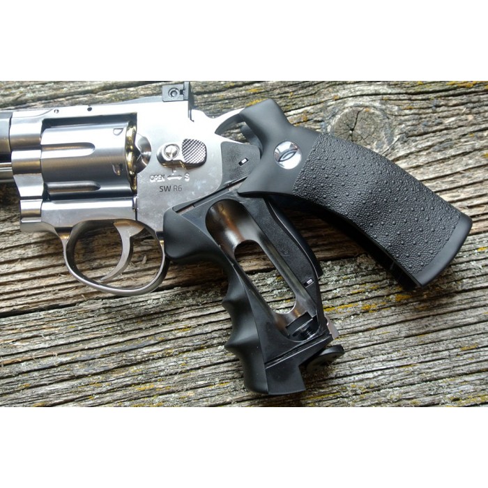 Пистолет пневматический Gletcher SW R6 Silver (метелл, серебро) купить ...